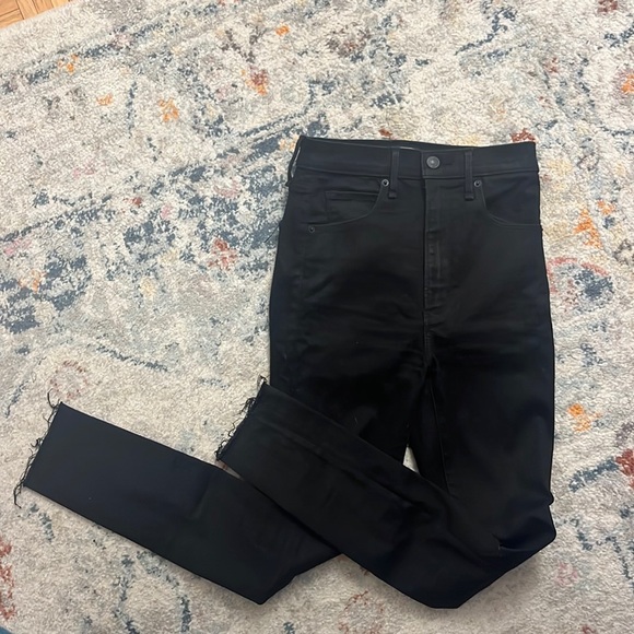 Abercrombie & Fitch | Jeans | Abercrombie Ultra High Rise Black Super ...